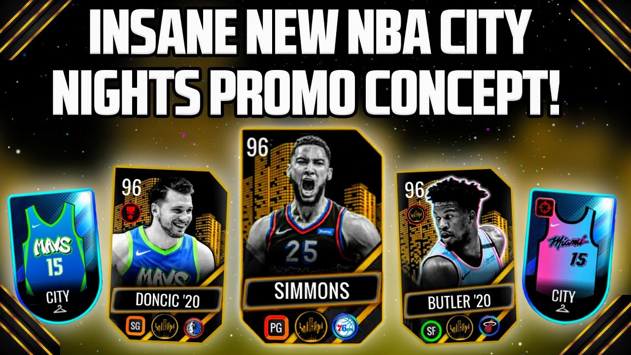 INSANE NEW NBA CITY NIGHTS PROMO CONCEPT IN NBA LIVE MOBILE! - YouTube