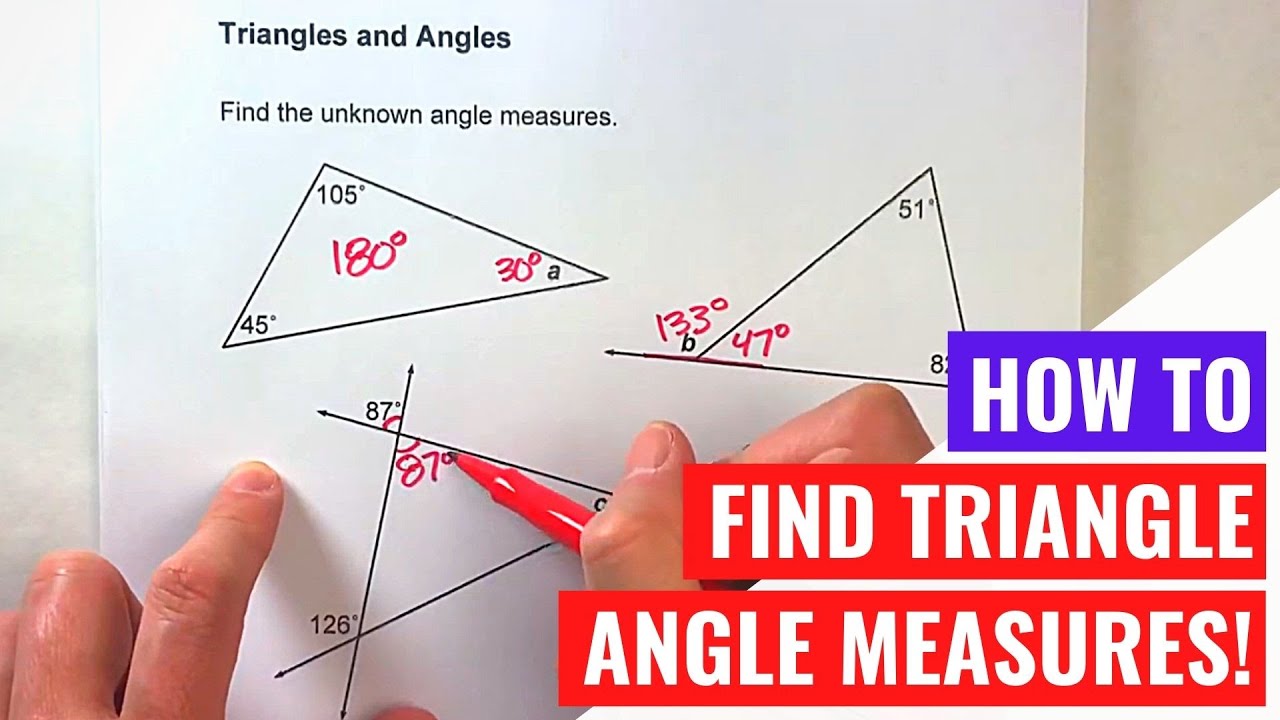 Triangles and Angles - YouTube