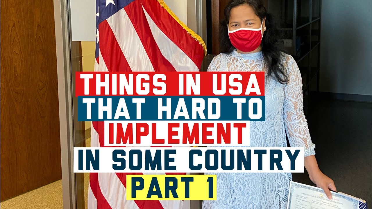 Things in USA that hard to implement in some country part1 - YouTube