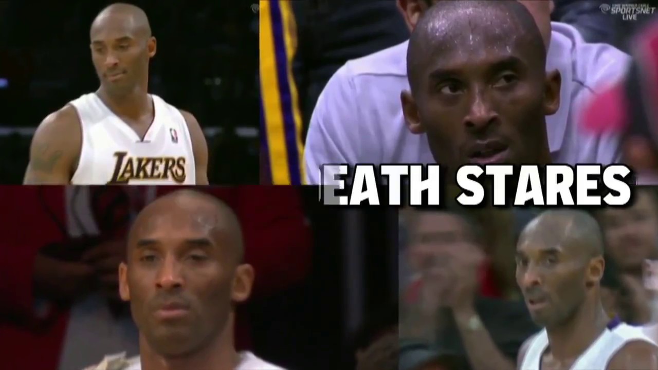 Kobe Bryant death stare - YouTube