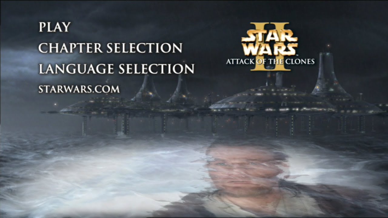 "Star Wars: Episode II - Attack Of The Clones" Main Menu - Menu ...