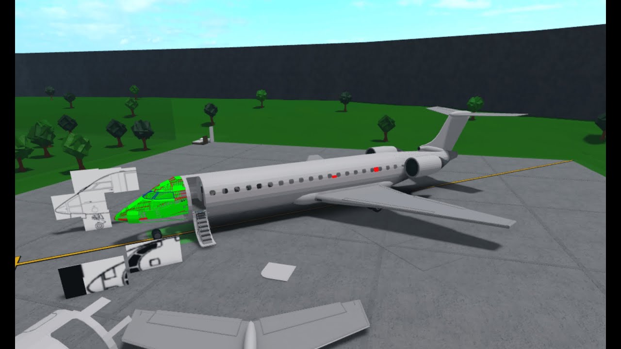 Private jet in Roblox Bloxburg!! WIP Crj700 - YouTube