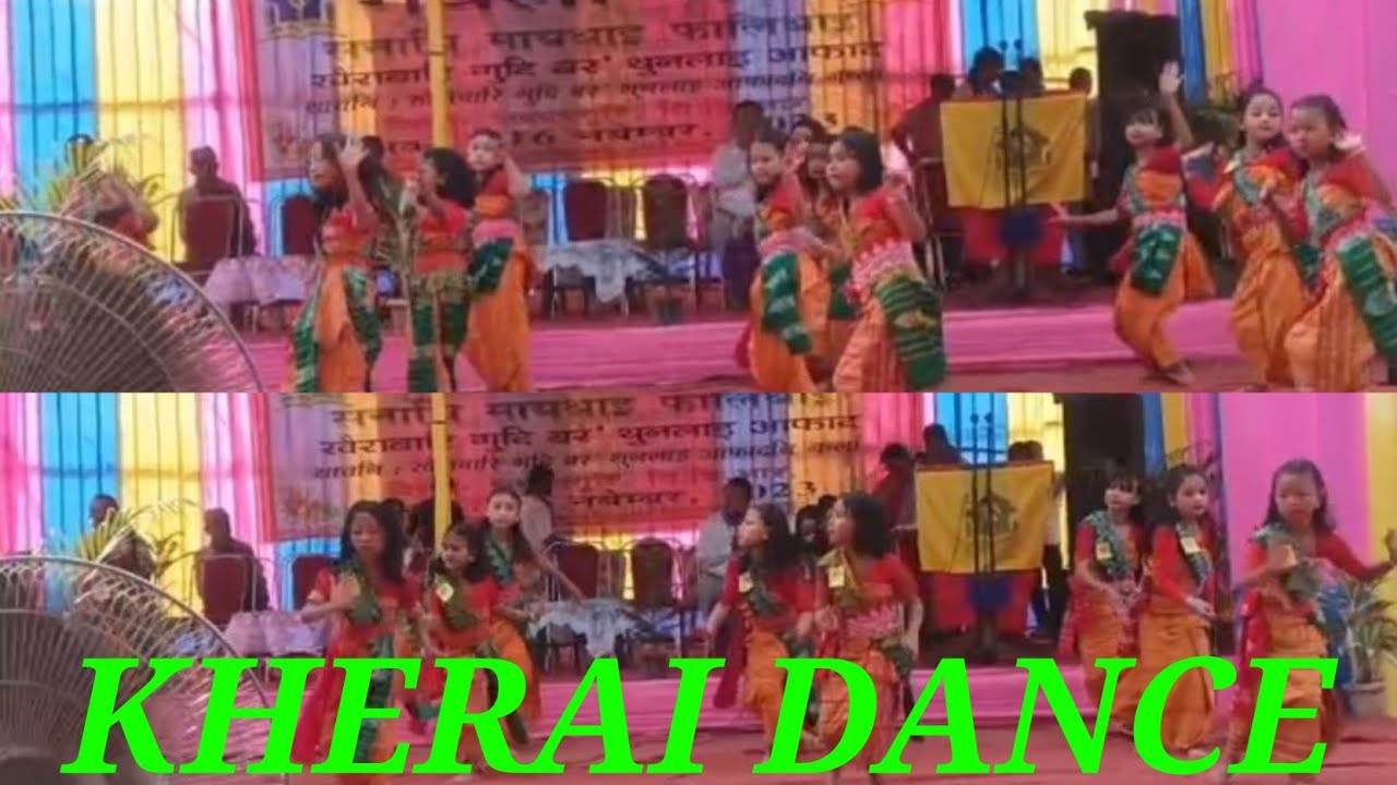 KHERAI DANCE OF BORO PEOPLE, KHOIRABARI PRIMARY BSS, JOHNVLOGS77 - YouTube