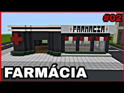 Como fazer farmácia no Minecraft!! Construindo uma cidade no Minecraft ...
