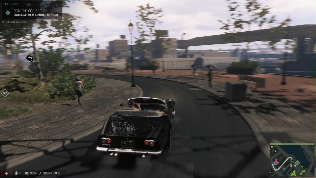 Mafia III: Definitive Edition How to rob the cop bar - YouTube