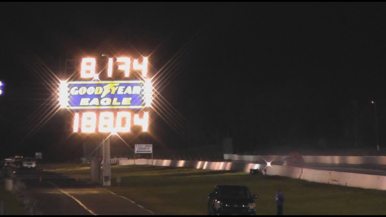 World Record Outlaw FWD Speed Factory / Comp Clutch James Kempf 8.13 ...