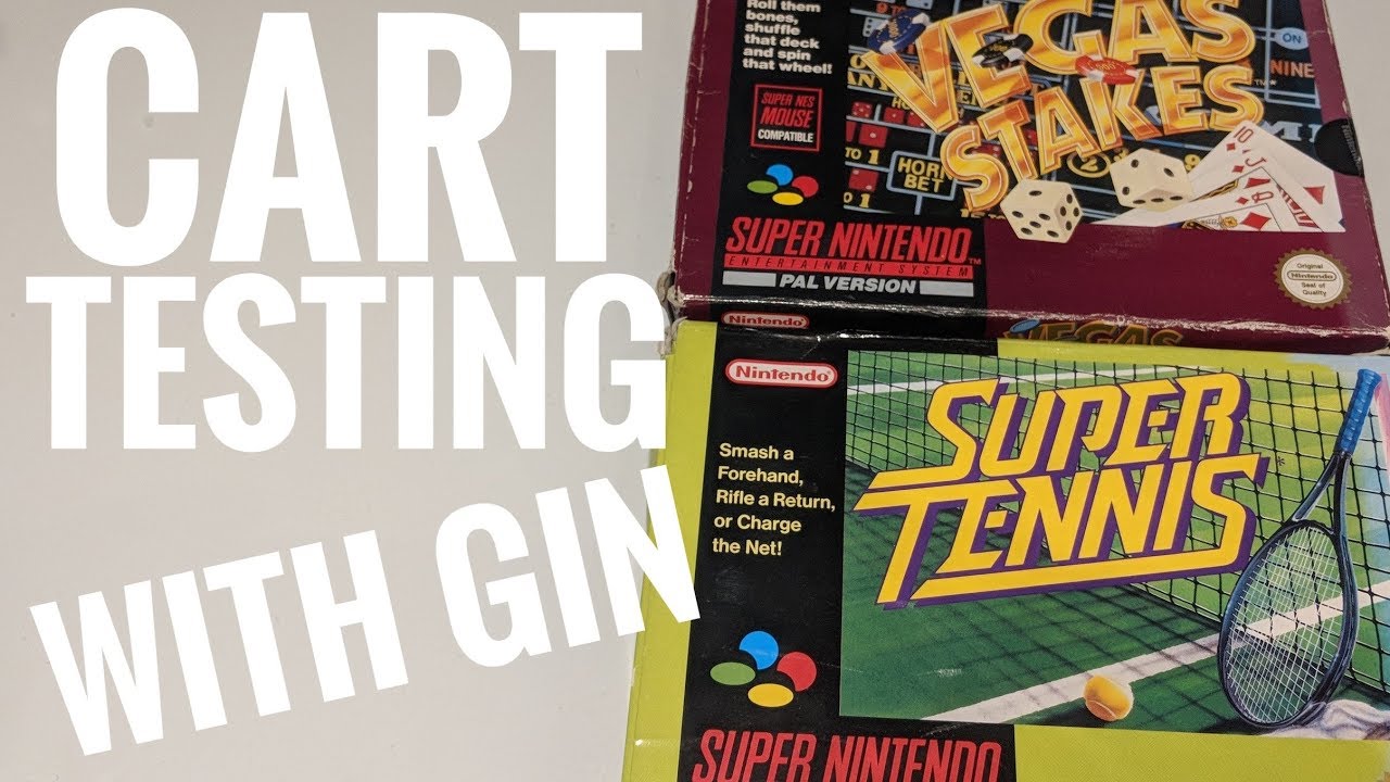 SNES cart testing Livestream - YouTube