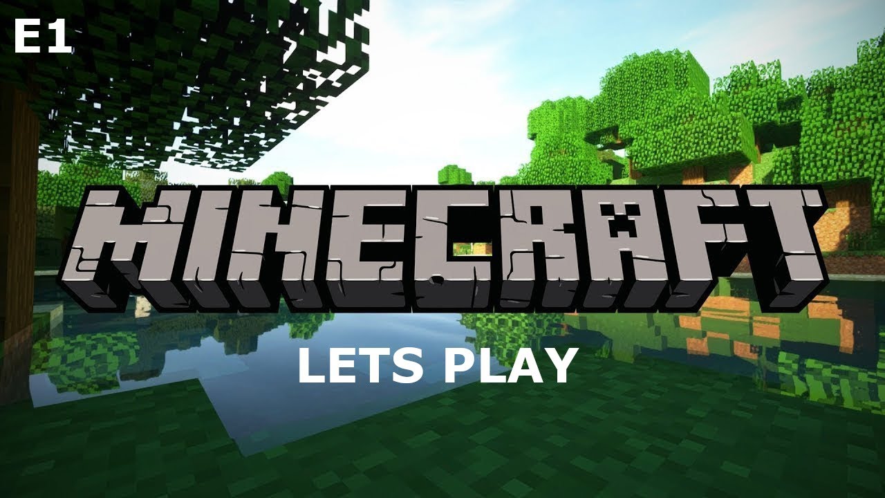 Minecraft but its in stretched resolution | MC EP. 1 - YouTube