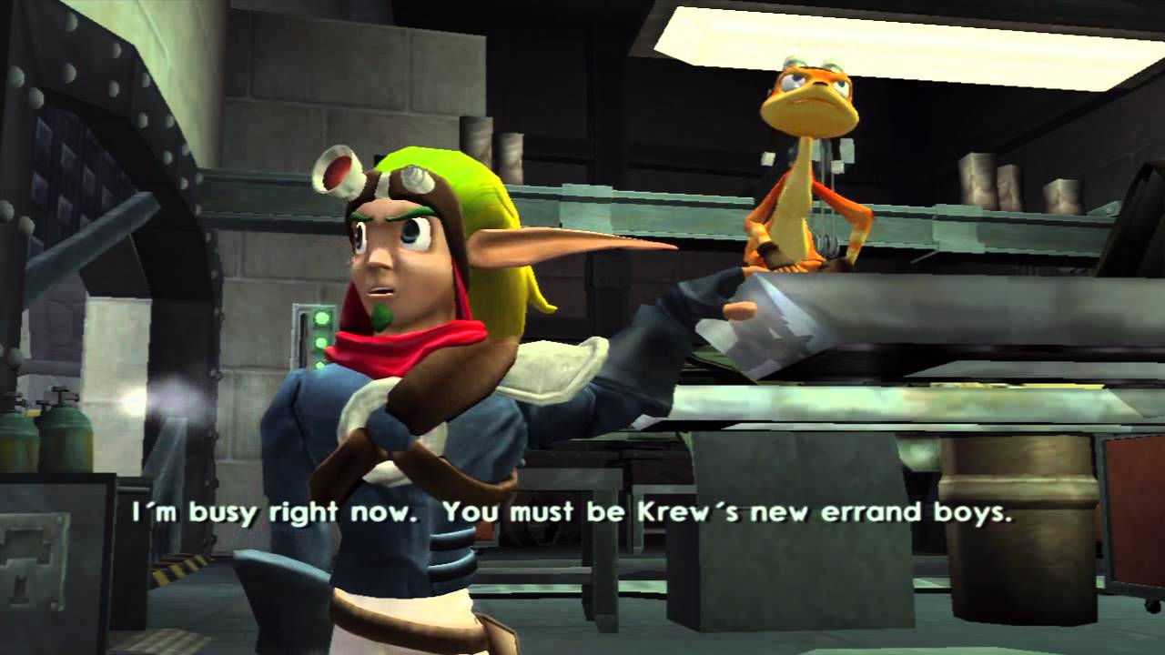 Jak 2: Renegade: Gameplay Walkthrough Part 9 - GET TO THE RACE GARAGE ...