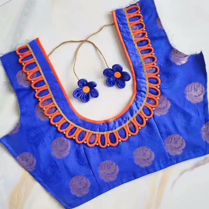 Blouse ke new letest fancy gale design collection @ jai Bhati 5244 ...