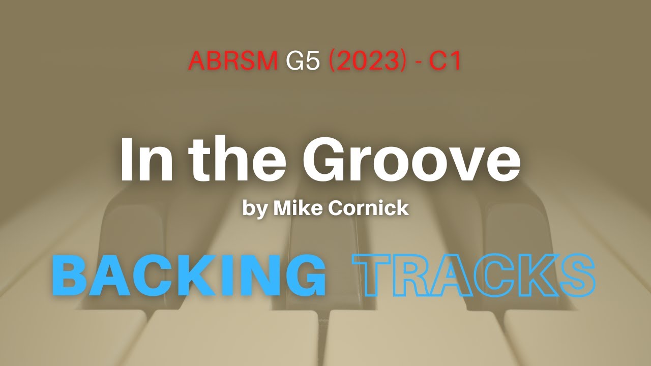 In the Groove by Mike Cornick - Backing track - YouTube