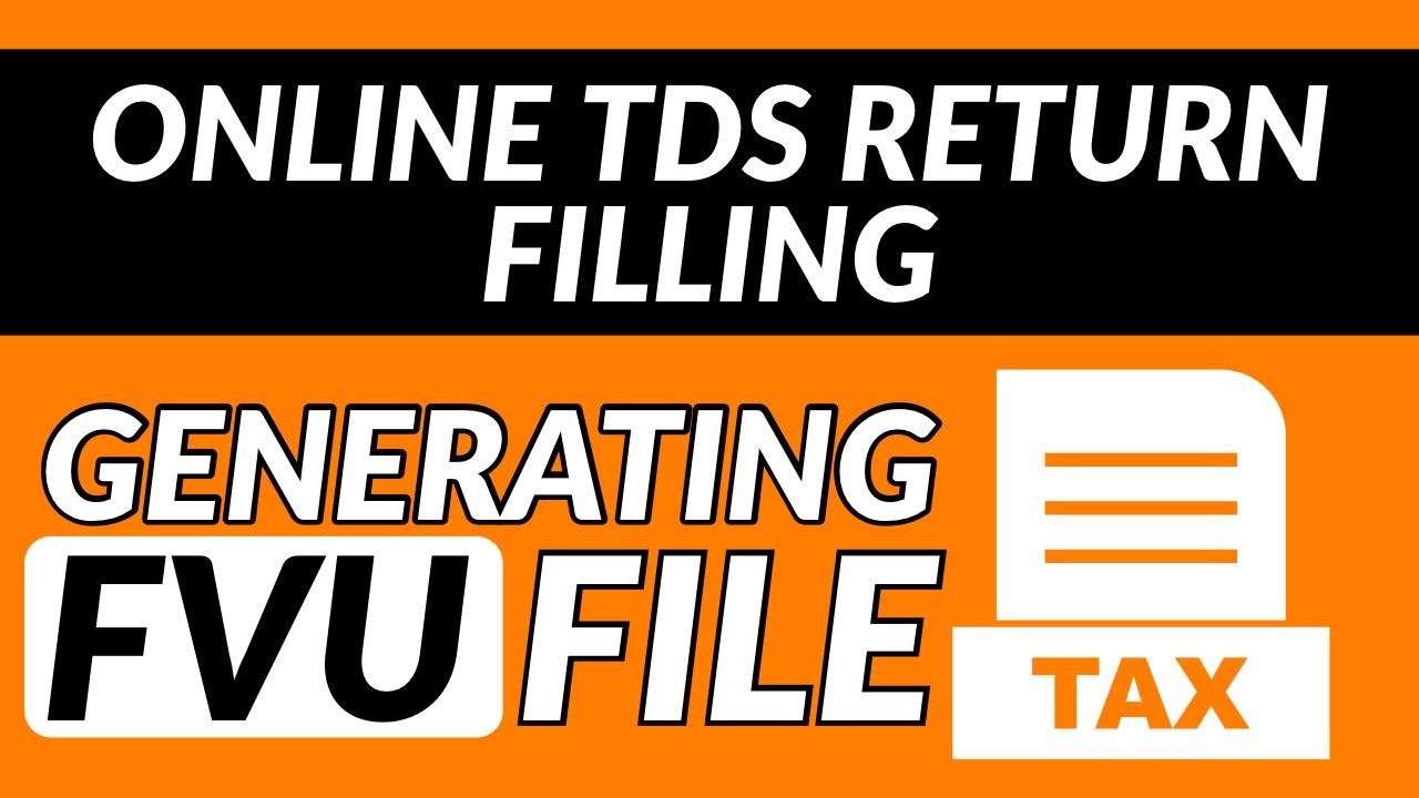 TDS Return Filing - Generating FVU File PART 3 -- APV Learning - YouTube