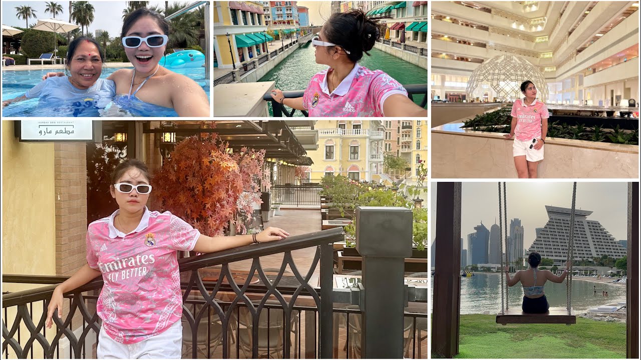 Day 2 of exploring Qatar |SAIDUCK| #doha #sheratonhotels #thepearlqatar ...