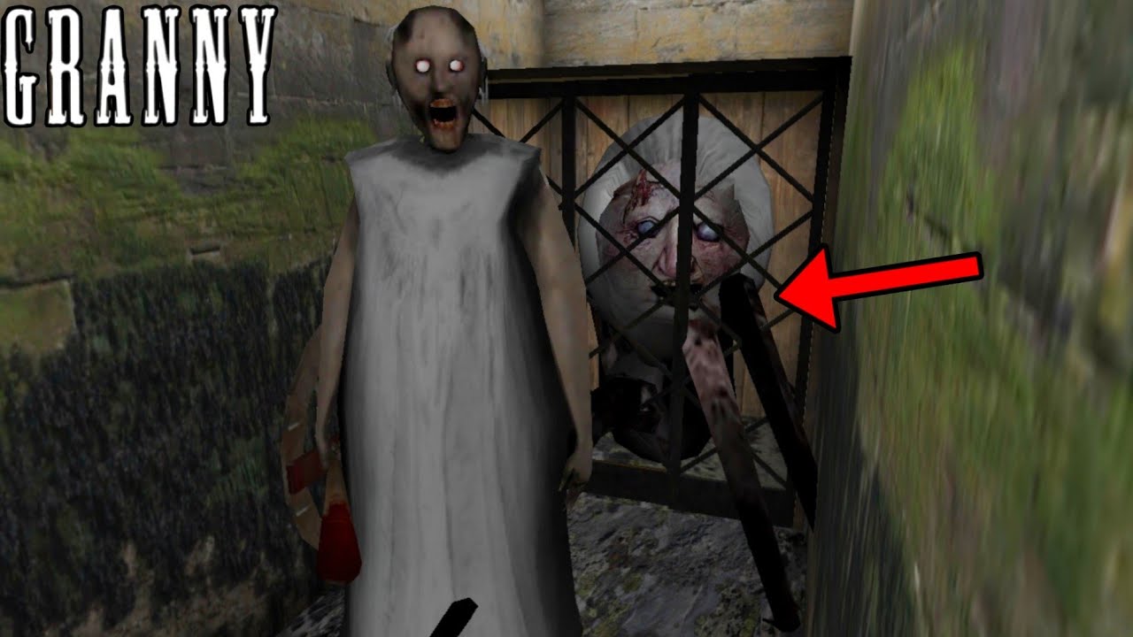 Granny Capture Angelene Spider in Granny Update V1.8.1 - YouTube