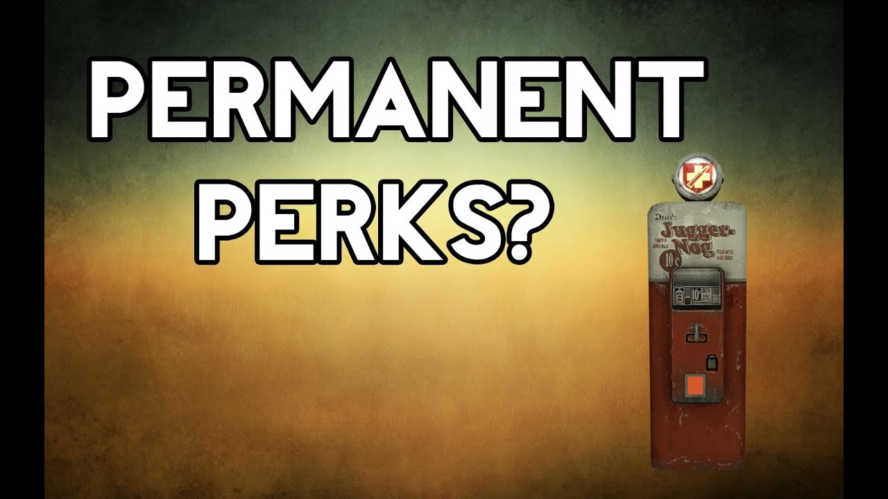 Permanent Perks on Mob of The Dead (Black Ops 2 Zombies) - YouTube