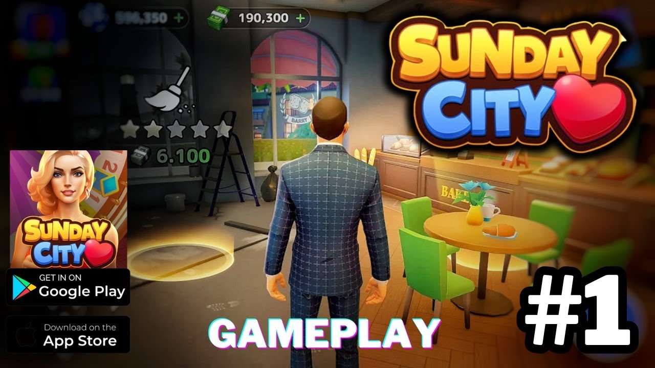 Sunday City: Sim Life - Gameplay Walkthrough (Android, iOS)| #jerryisgaming #1 - YouTube