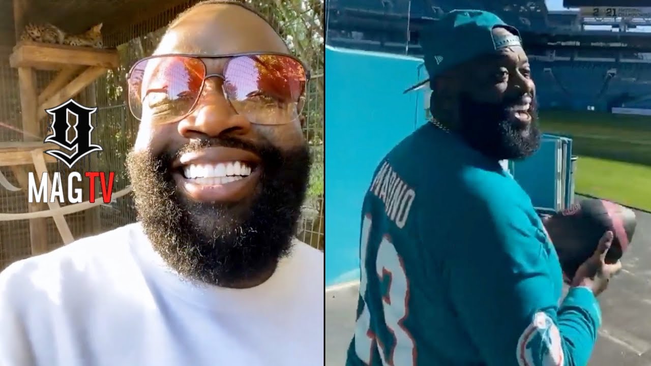 Rick Ross Tours His New Luxury Suite At Dolphins Stadium & The Zoo! 🦁 ...