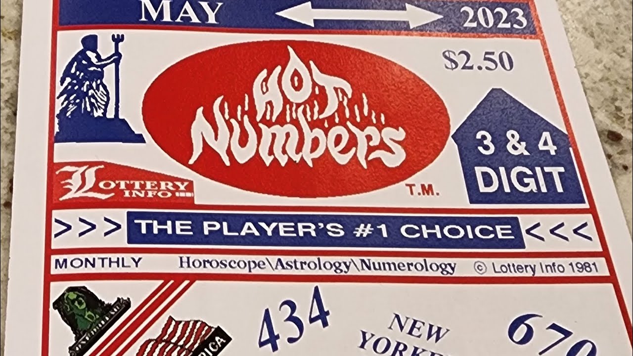Hot Numbers Lottery Pick 3 & Pick 4 Predictions Strategy Sheet May 2023 ...