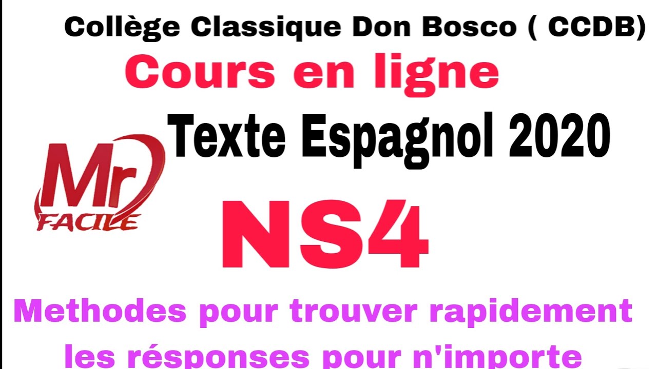 Méthode pour trouver rapidement les réponses pour n'importe quel texte ...