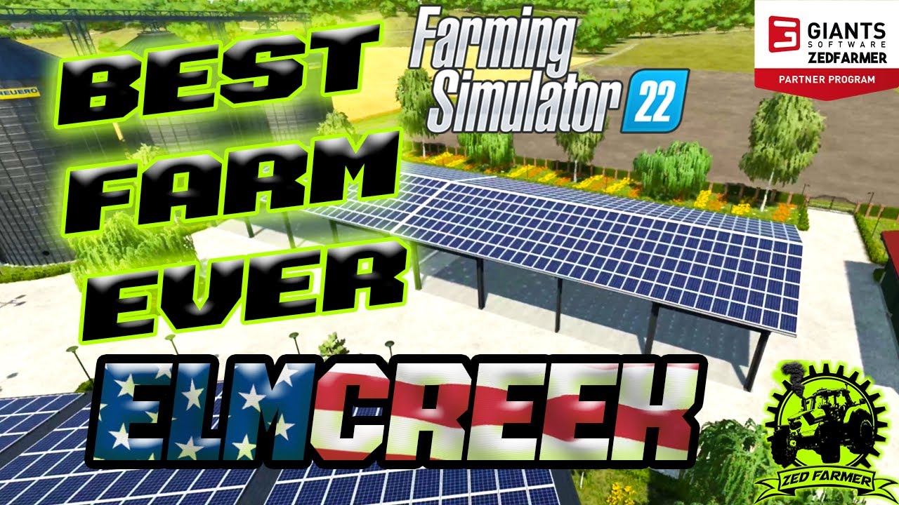 🚜 FS22 Best Farm Ever in Elmcreek - YouTube