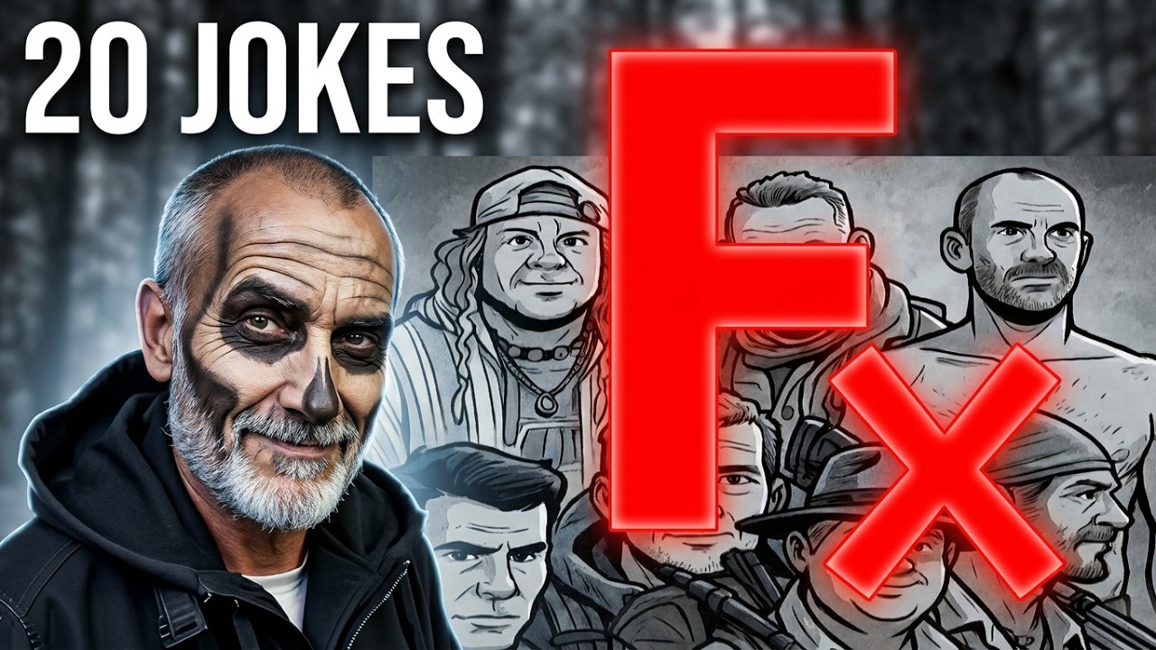 Survival Experts ROASTED by Ol Man Marrow (20 Hilarious Jokes) - YouTube