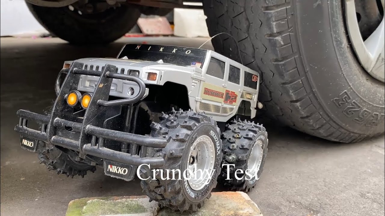 Crunchy Test Car vs Monster Trucks | Crushing Crunchy Soft Things by ...
