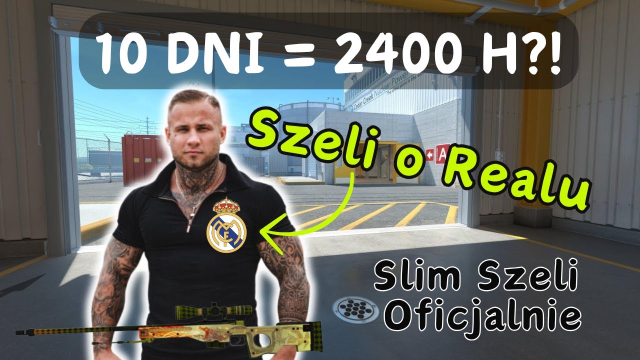 SZELI HALA MADRID!? 😯SLIM SZELI OFICJALNIE 🤣 10 DNI = 2400 GODZIN?! 🤣 ...
