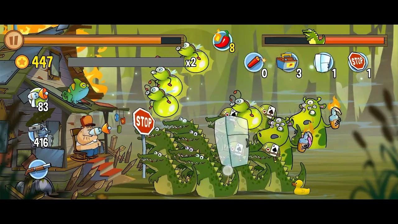 SWAMP ATTACK : EPISODE 5 LEVEL 09 (OH... Really.?!!..It's a Mutant Cow ...