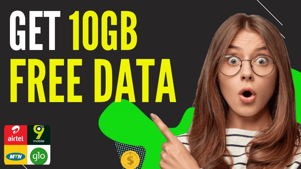 How to Get 10,000 MB Free Data ANY Network - 10GB - YouTube