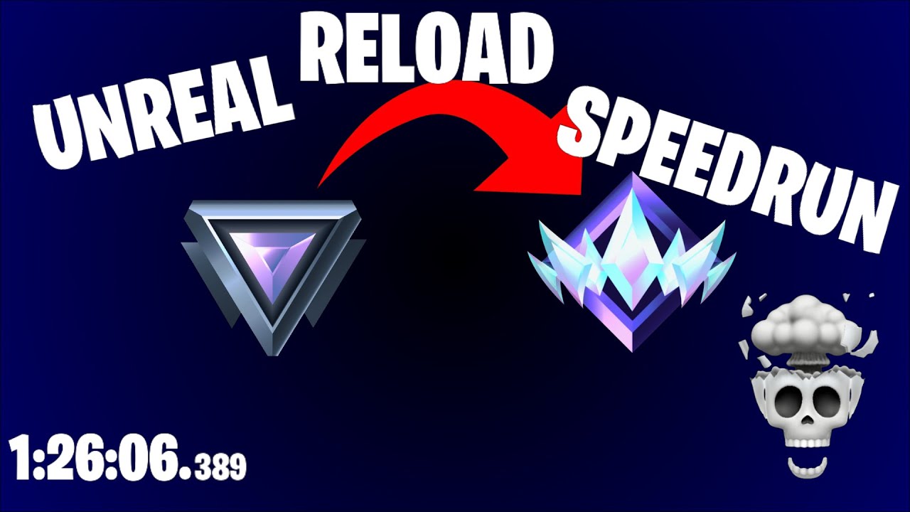 Unreal Speedrun in Fortnite's EASIEST Gamemode w/ @ApocRepo - YouTube