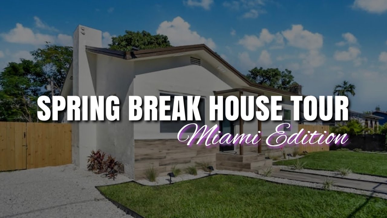 MIAMI SPRING BREAK HOUSE TOUR 2023!! | Just.Alana - YouTube