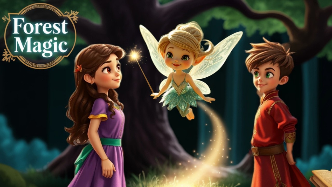 The Forest Fairy’s Magical Wisdom! Princess & Siblings Bedtime Story ...