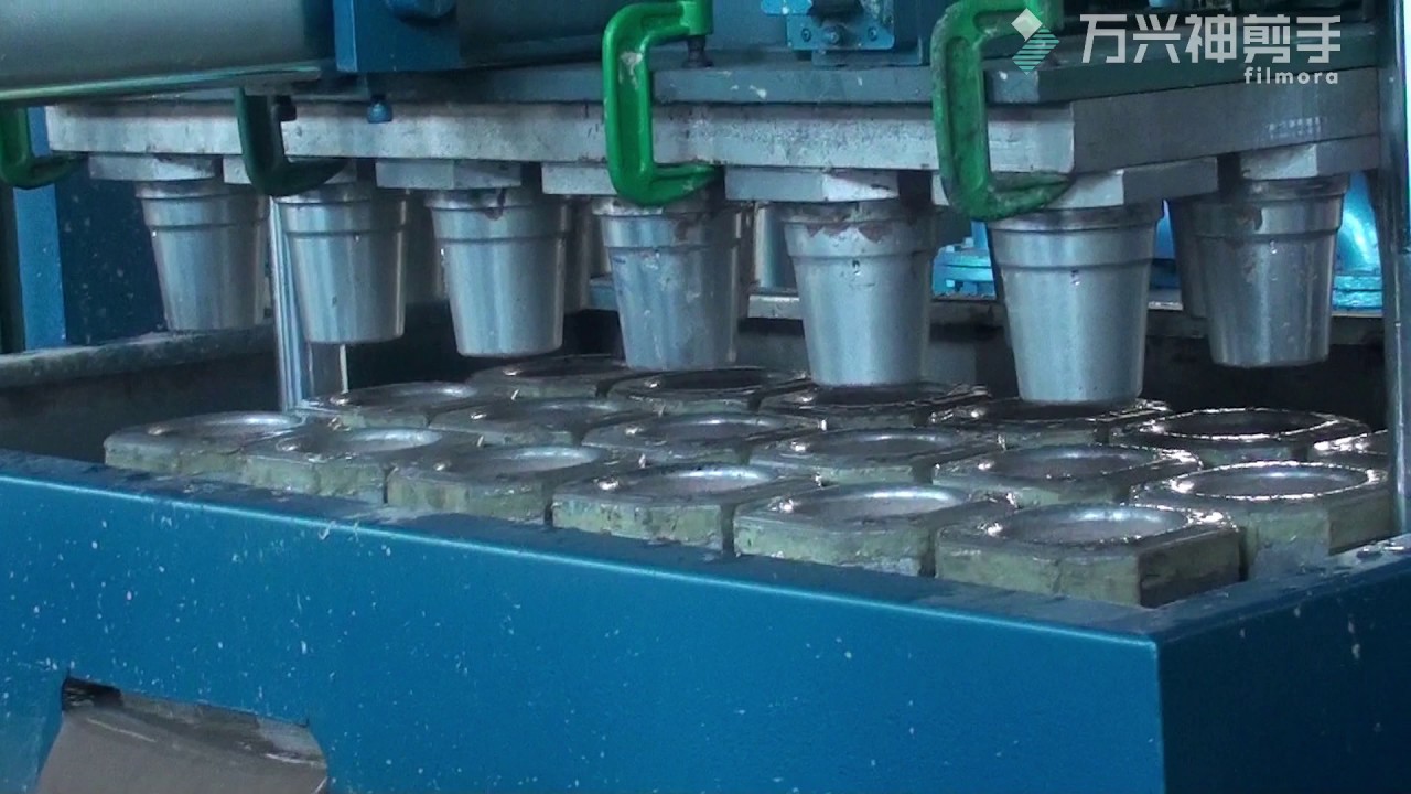 waste paper flower cup forming machine/seeds cup making machine flower ...