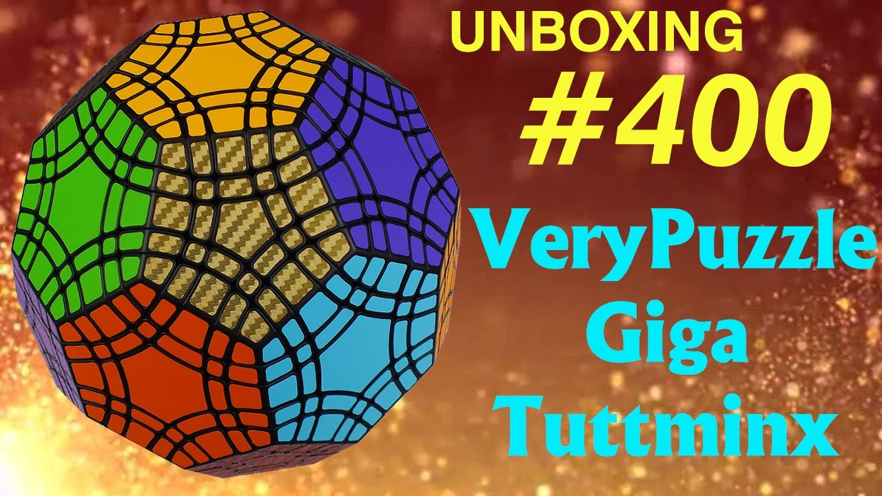 Unboxing №400 VeryPuzzle Rayminx | Gigatuttminx | Рэйминкс или Гигататминкс - YouTube