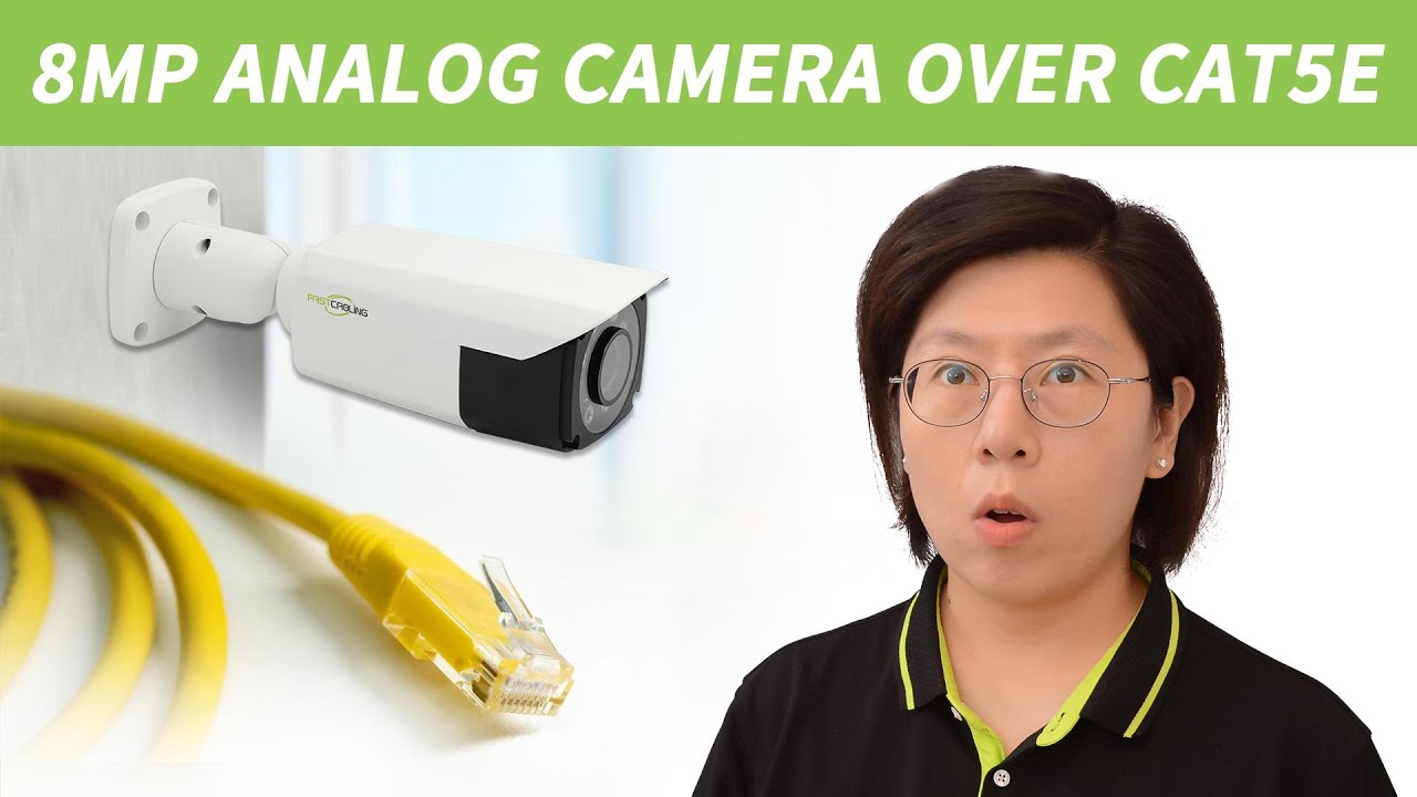 4K Analog Cameras Using Ethernet Cables (No Coaxial) | Step-by-Step ...
