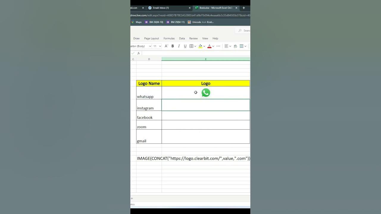 Name To Logo Excel New Formula Excel Computerthecourse Shorts Tricks Exceltips Shortsfeed
