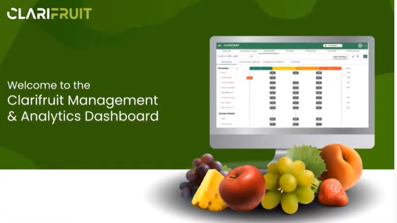 Clarifruit Management Dashboard - Gives QC Managers Quick Access to ...