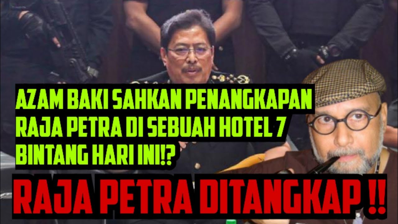 RAJA PETRA DITANGKAP SPRM!? - YouTube