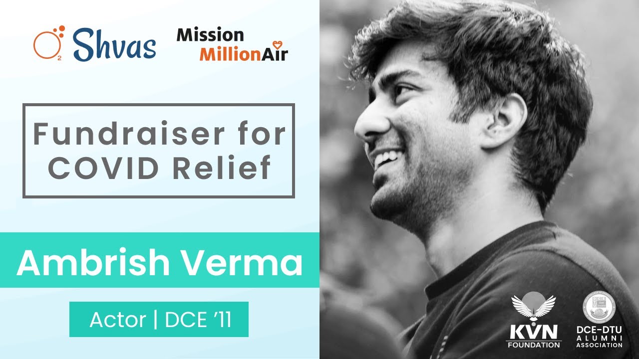 ‘Contribute generously for oxygen in India’: Ambrish Verma - Actor ...