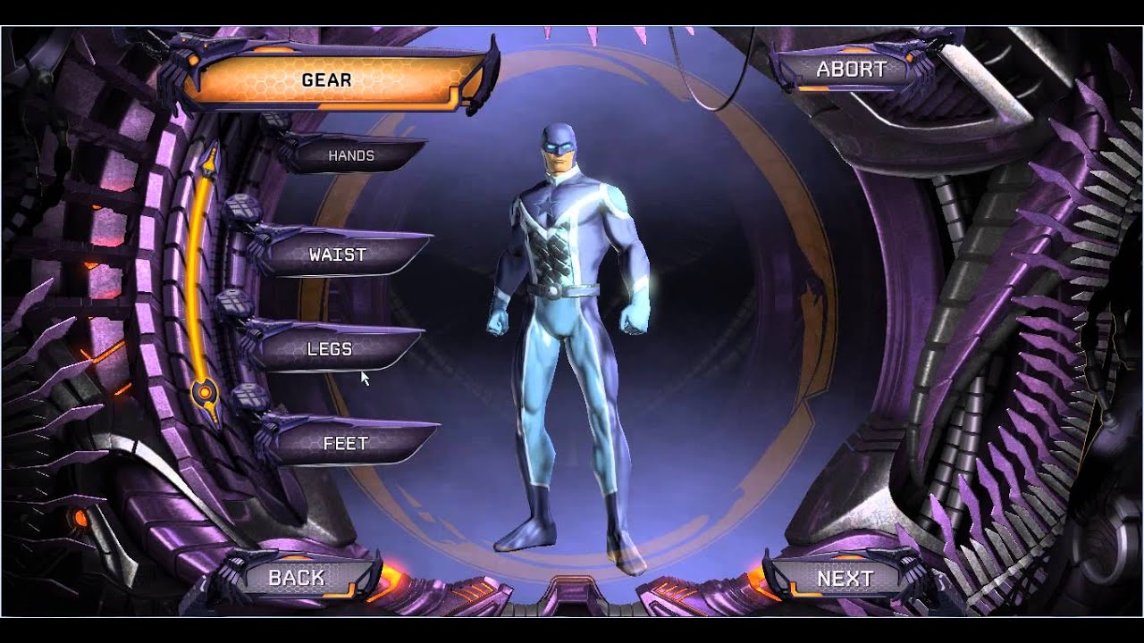 DCUO Captain America Character Creation - YouTube