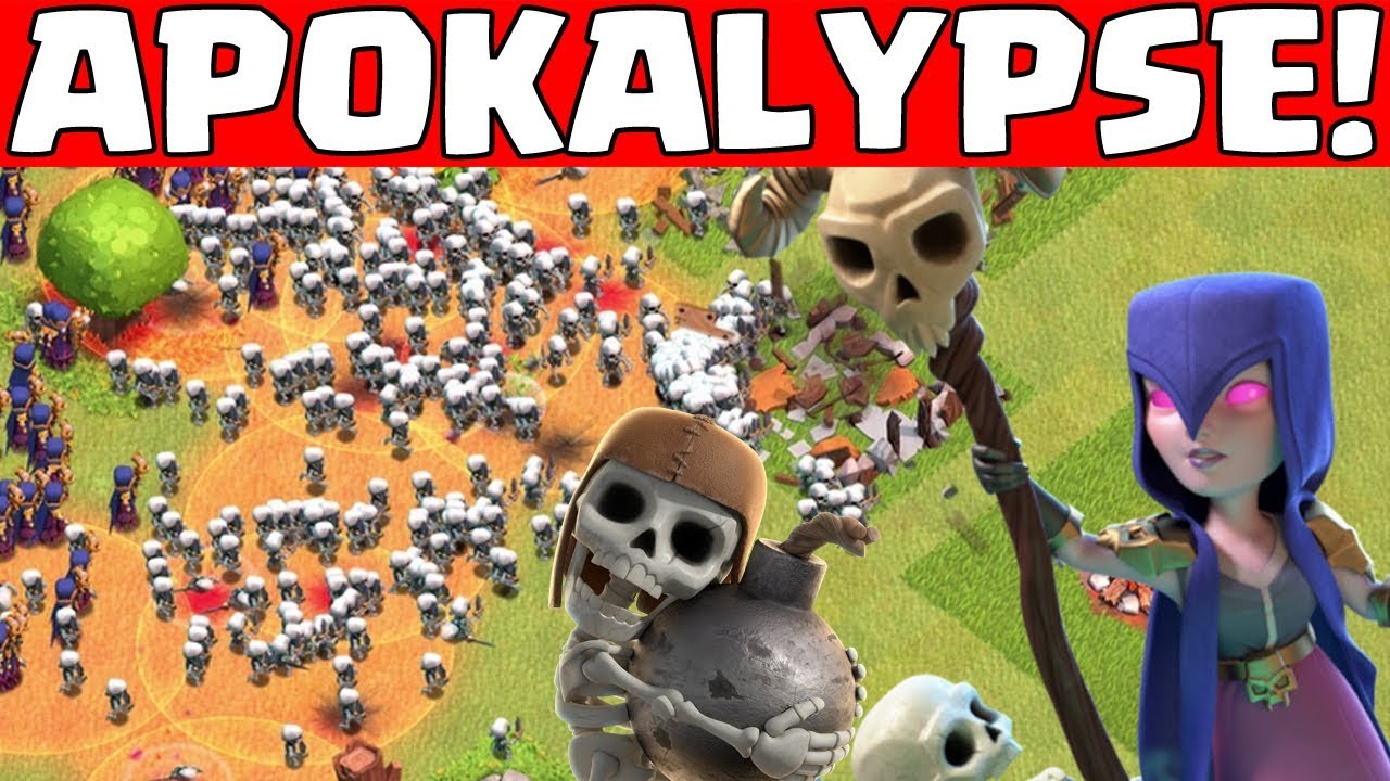 ZOMBIE APOKALYPSE in Clash of Clans! || Let's Play CoC [Deutsch German ...