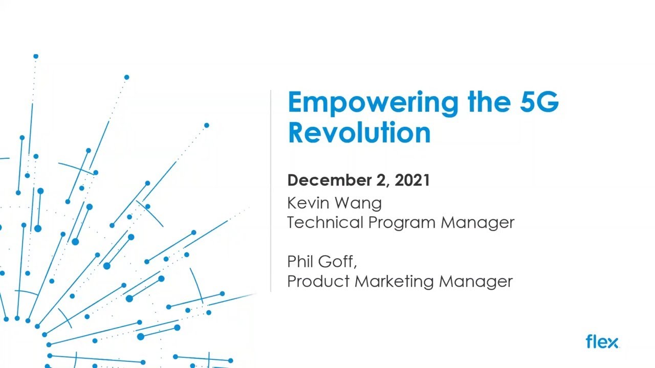 Webinar: Empowering the 5G Revolution - YouTube