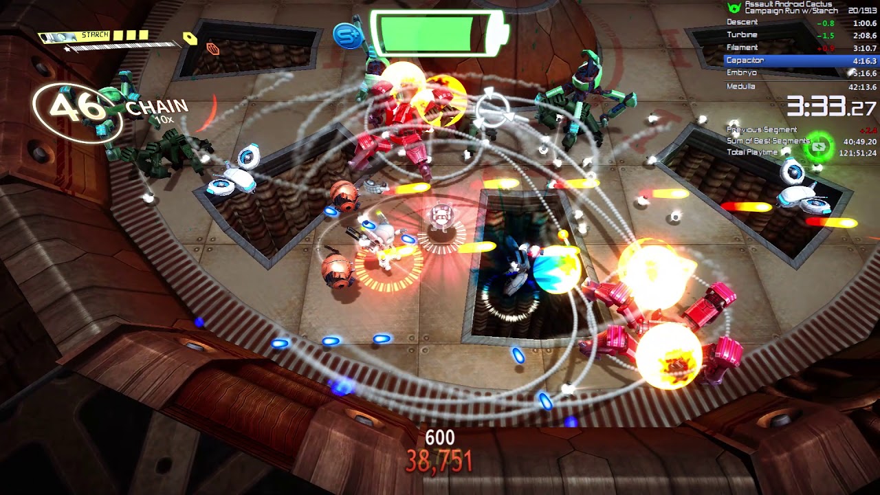 Assault Android Cactus: Capacitor w/ Starch 55.86 - YouTube