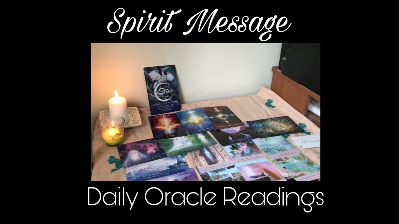 Message from the Spirits | Oracle Reading - YouTube