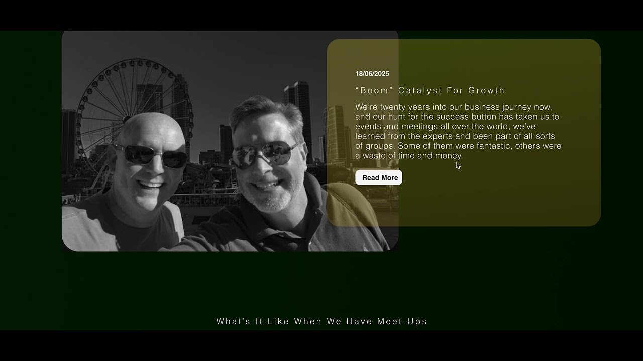 Boom Website Design and Code - YouTube