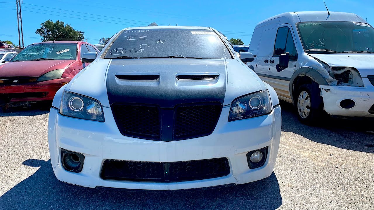 Copart Walk Around 9-29-2020 + Pontiac G8 GT - YouTube