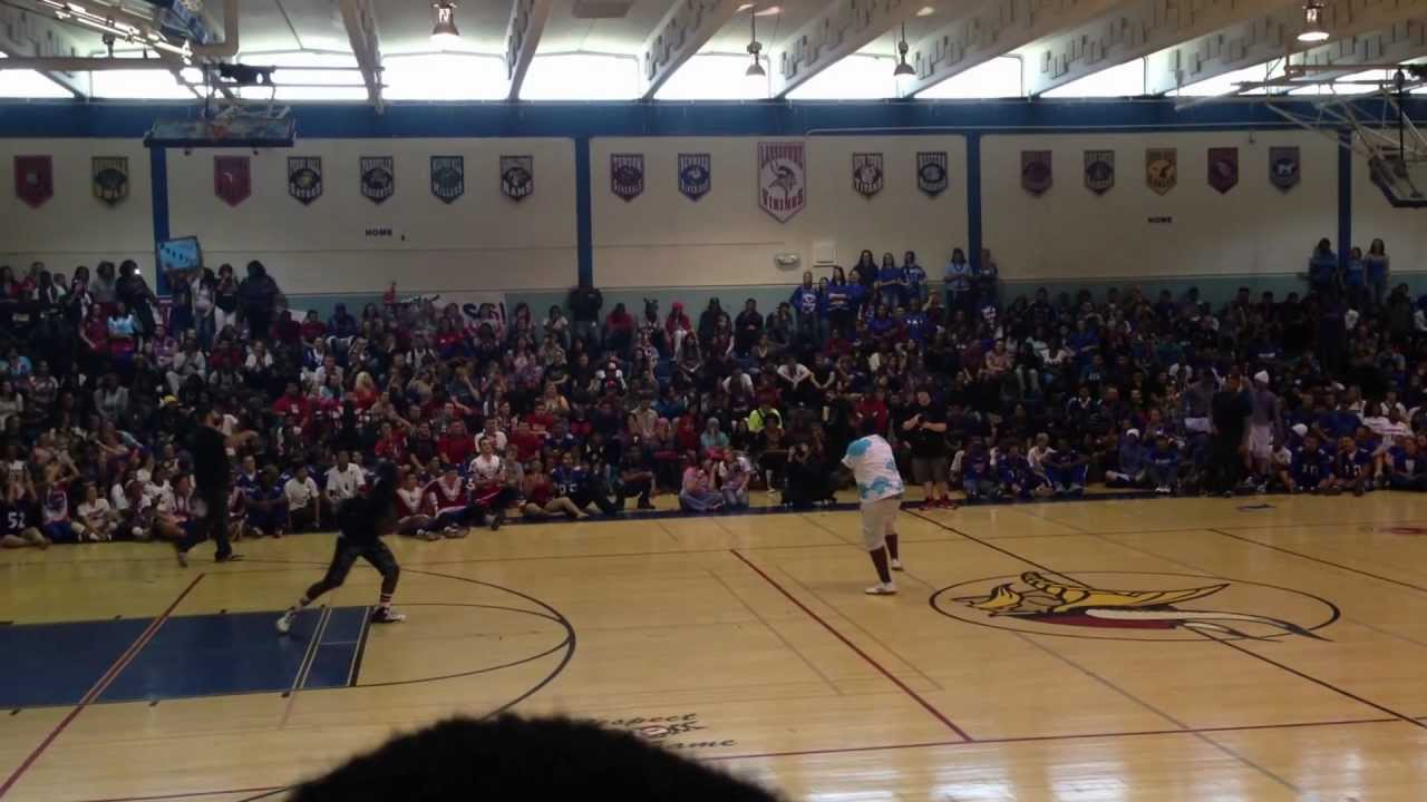 Lansdowne High School Pep Rally Rock Off - YouTube