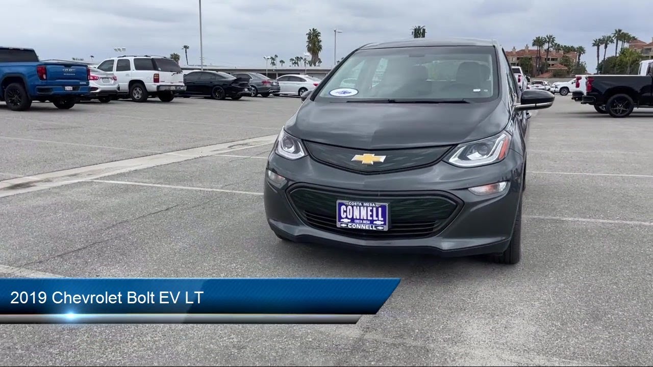 2019 Chevrolet Bolt EV LT Costa Mesa Newport Beach Irvine Huntington ...