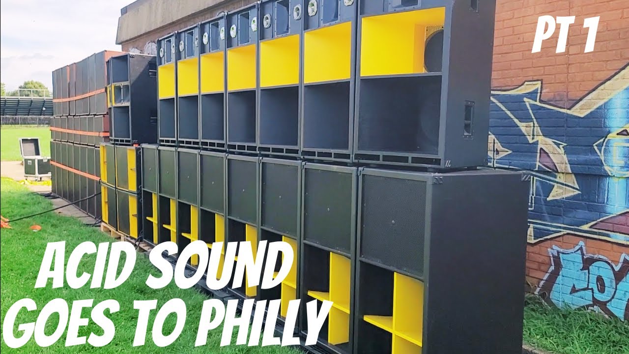 EARLY SET UP FOR SOUND SYSTEM SHOWCASE PT 1 - YouTube