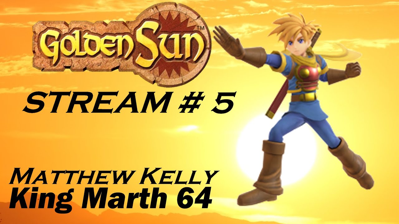Golden Sun 1 Stream #5 (Wii U Virtual Console) - YouTube